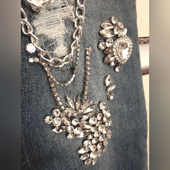 Est. 1946 Denim | Jeans | Est 946 Rhinestone Jeans | Poshmark